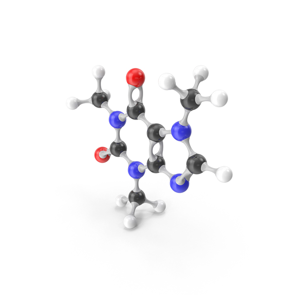 Caffeine Molecule 3d 3D Model Of Caffeine American Chemical Society