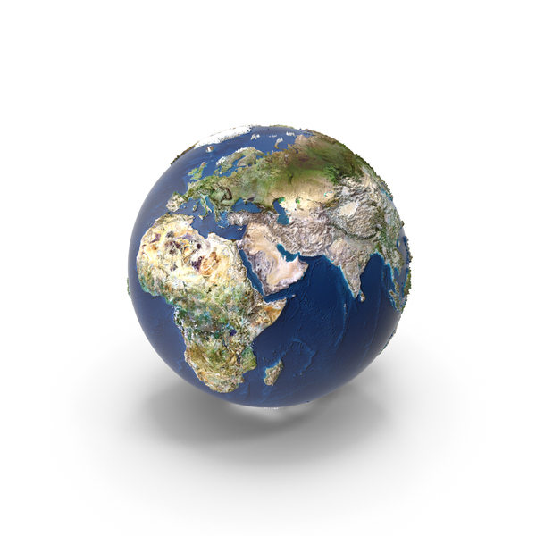 Earth Globe 3d World Globe 3d Earth Map Global Navigation Vector Image